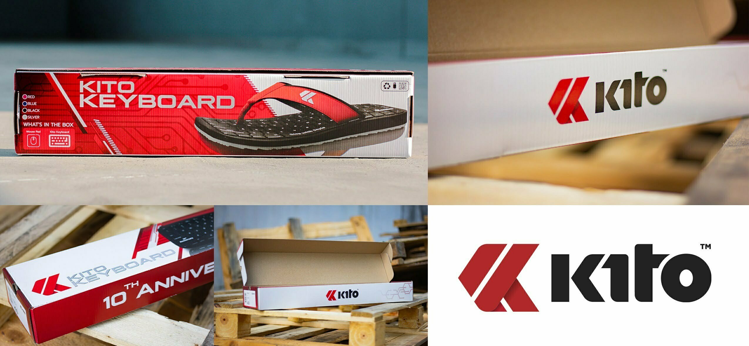 กล่องรองเท้า กีโต้คีย์บอร์ด ปี 2020 - Kito – Step with Style