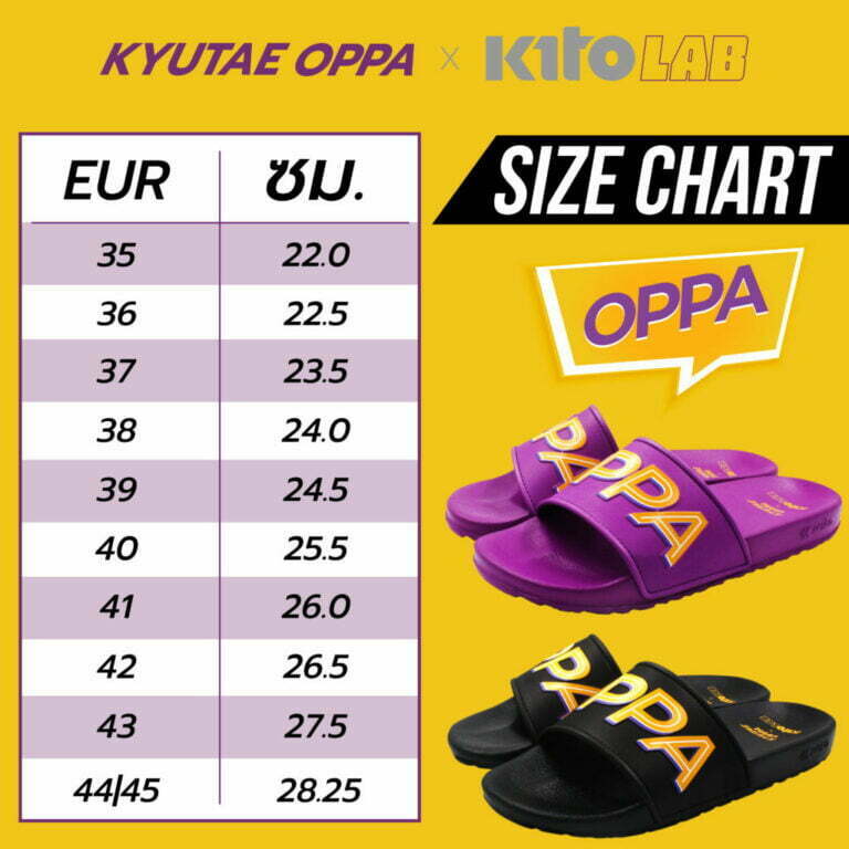 Size Guide วิธีวัดไซส์เท้า Kito – Step with Style | กีโต้ – เท่สร้างได้